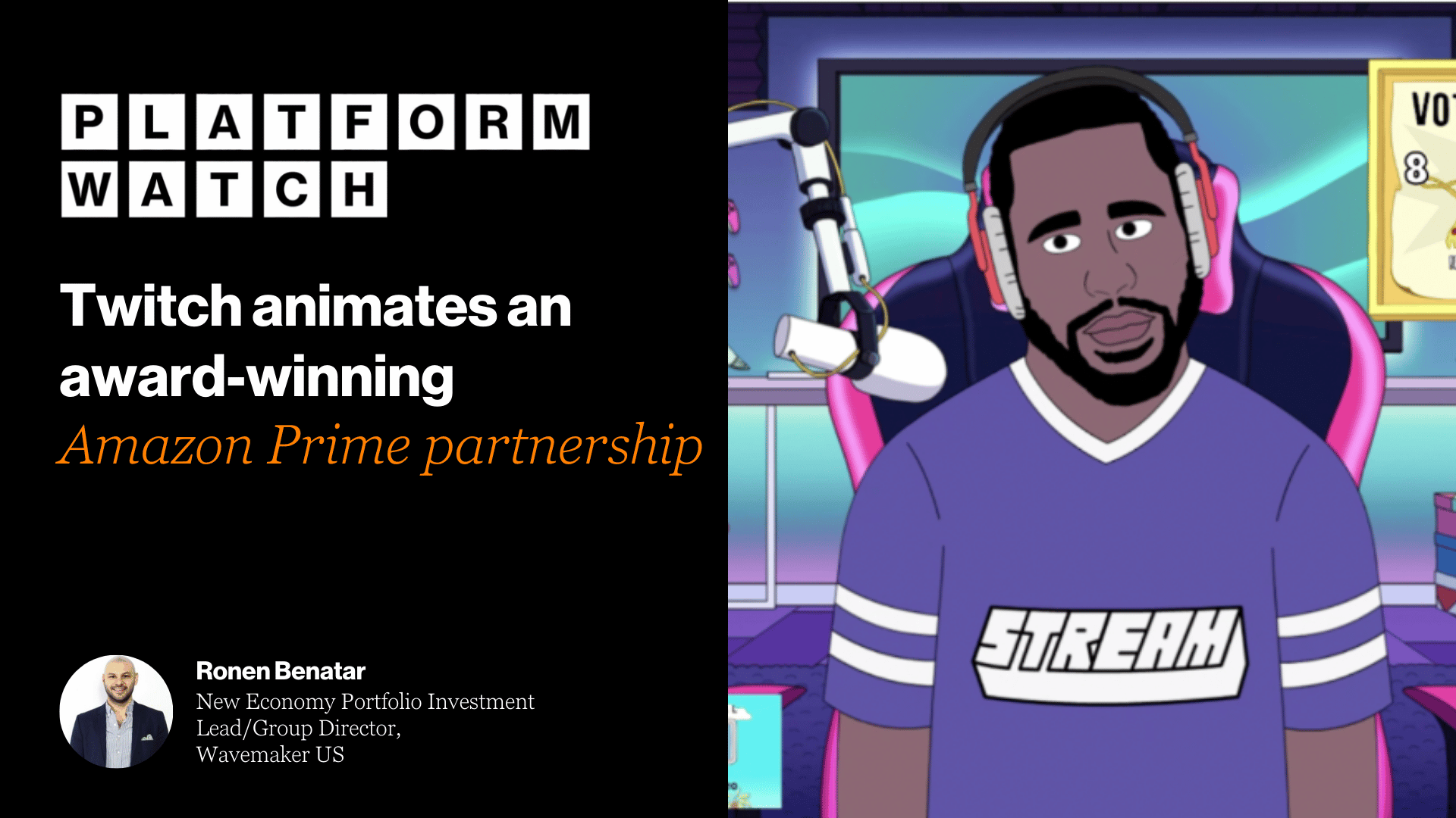 Twitch animates an award-winning Amazon Prime partnership - Wavemaker ...